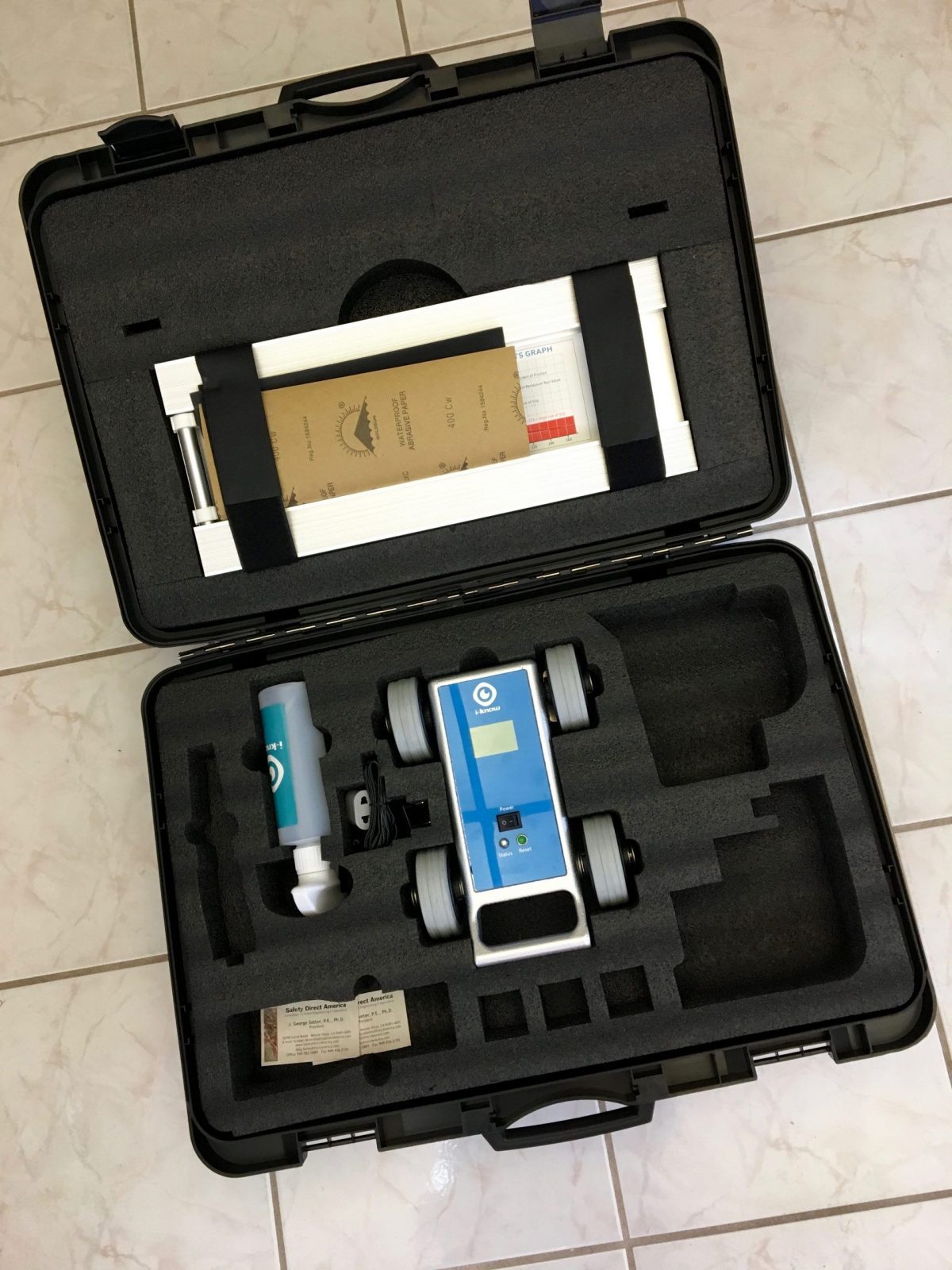 SlipAlert Tribometer (iAlert Slip Meter) - Safety Direct America